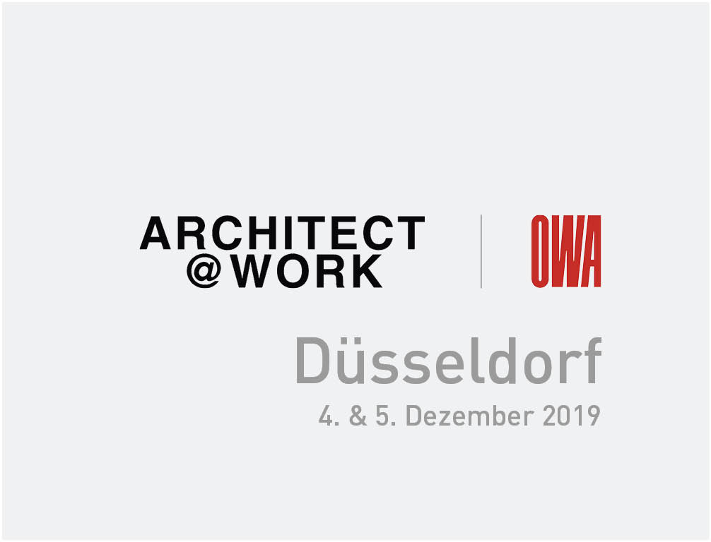 OWA präsentiert neue Designdecken auf der architect@work in Düsseldorf