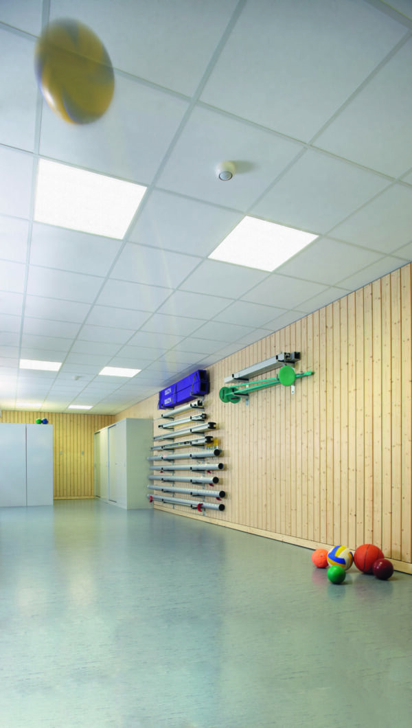 Sinfonia sports - ballwurfsichere Deckensysteme jetzt noch attraktiver — OWA – Odenwald ...
