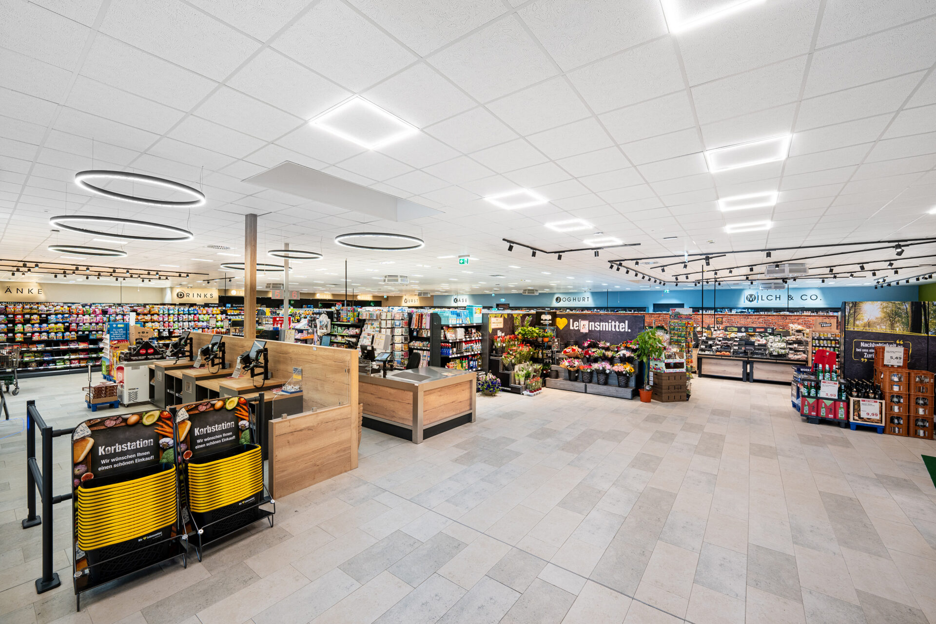 EDEKA Market, Amorbach — OWA – Odenwald Faserplattenwerk GmbH